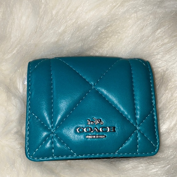 Coach | Bags | Mini Wallet On A Chain With Puffy Diamond Quilting ...